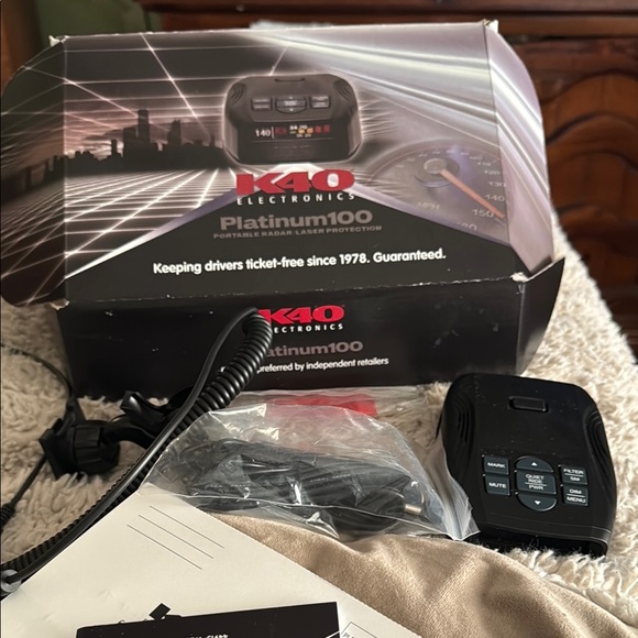 K40 Electronics | Other | Platinum0 Black Radar Detector | Poshmark